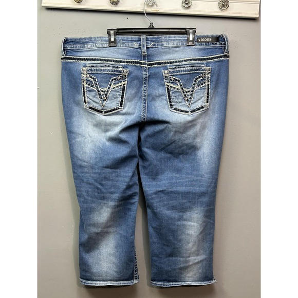 Vigoss | Jeans | Vigoss Jeans Womens 24 Dublin Crop Straight Heritage ...